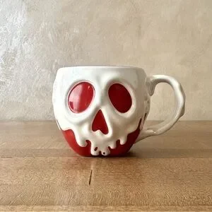 Disney | Dining | Disney Snow White Poisoned Red Apple Skull Mug | Poshmark